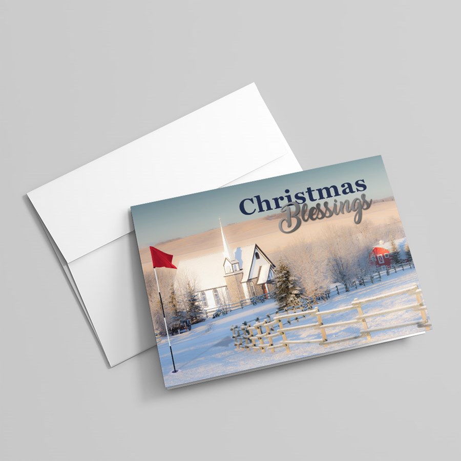 Golf Blessings Christmas Card by USGAcardshop